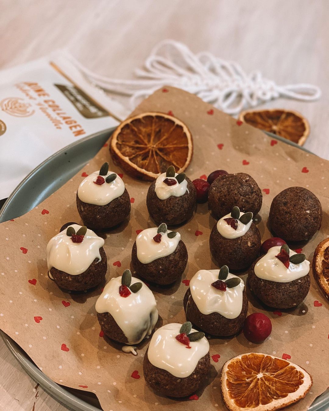 Festive Vanilla Collagen balls - By Dalma – Wellness Lab®